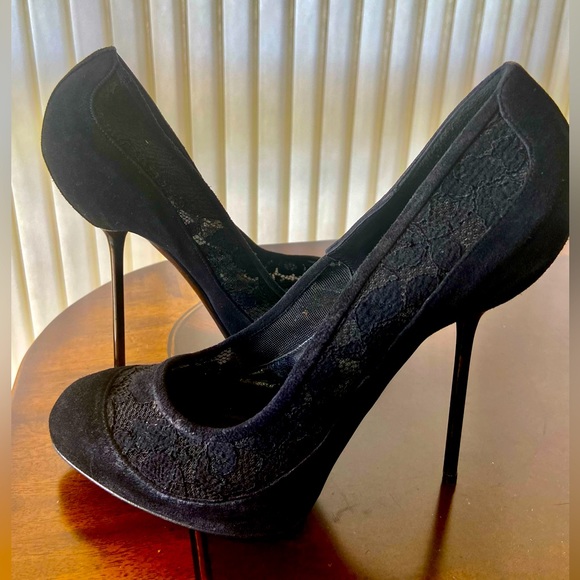 Nando Muzi | Shoes | Nando Muzi Italia New Black Suede With Lace High ...